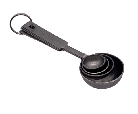 Winco MSPD-4X Stainless Steel Measuring Spoons 1/4 tsp 1/2 tsp 1 tsp 1