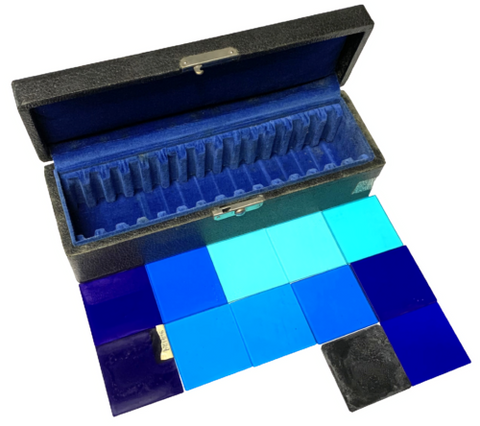 B&L Exciter Filters With Case 12 Square Filters