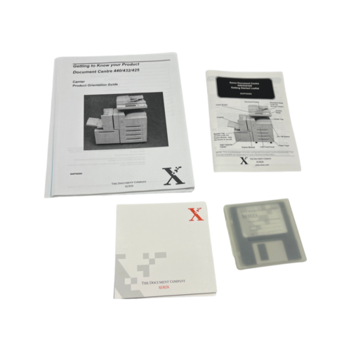 Xerox 440/432/425 Document Centre User Guide and Getting Started
