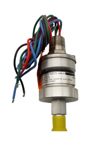 CCS 611VE8000 Pressure Switch 4"-28.5" HG 250 PSI Proof