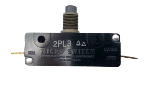 Micro Switch 2PL3 Plunger Switch 15A 125 / 250VAC 1/2 HP 125 VAC 1 HP