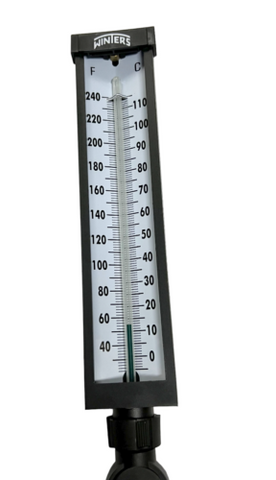 Winters TIM100 Thermometer 9" Face 3/4" NPT 30-240°F – Surplus Select