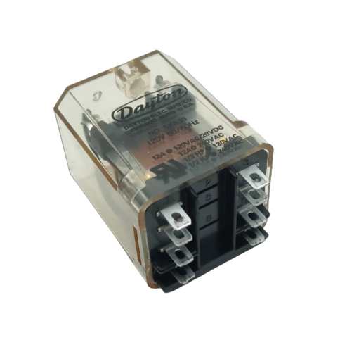 Dayton 5X838 8 Pin General Purpose Relay 120 Vac 10 A