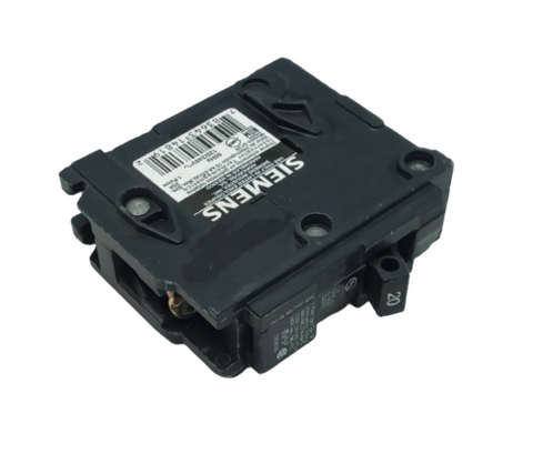 Siemens Q120 Miniature Circuit Breaker 20A 1 Pole 120VAC; Plug In Moun