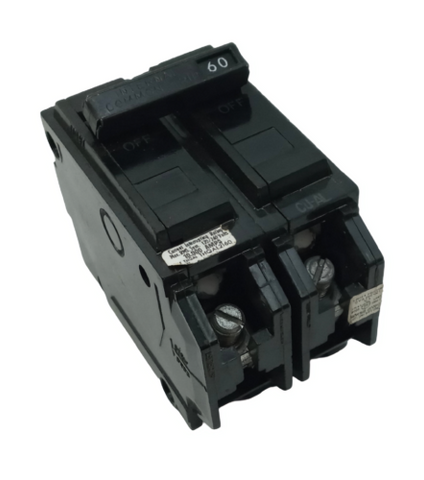 General Electric THQL2160 2 Pole Circuit Breaker 60A 120/240VAC Plug-I