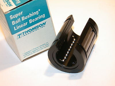 UP TO 4 NEW THOMSON 5/8" PRECISION BALL OPEN BUSHING BEARINGS SUPER 10