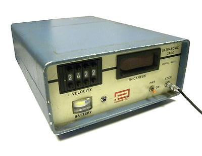 PANAMETRICS 5222 ULTRASONIC GAGE WITH XPCR PROBE - SOLD AS IS