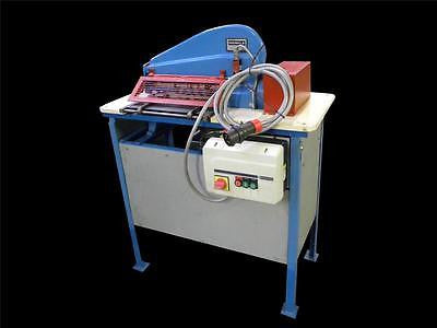 MERKLE MULTI KNIFE STRIP CUTTER / SLITTING MACHINE - 15" OPENING 10 BH