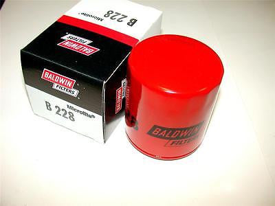 NEW BALDWIN MICROLITE OIL FILTER MODEL B228 (12 AVAILABLE)