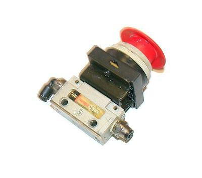 SMC PNEUMATIC E-STOP SWITCH 1/8 NPT MODEL NVM13