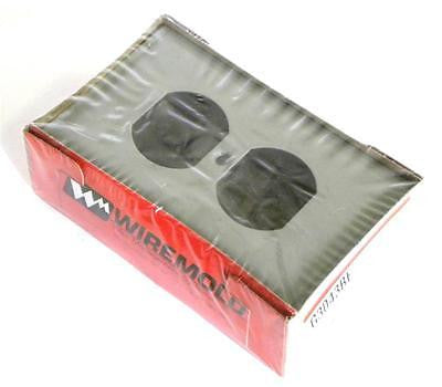 NEW WIREMOLD GRAY DUPLEX RECEPTACLE MODEL G3043BE (10 AVAILABLE)