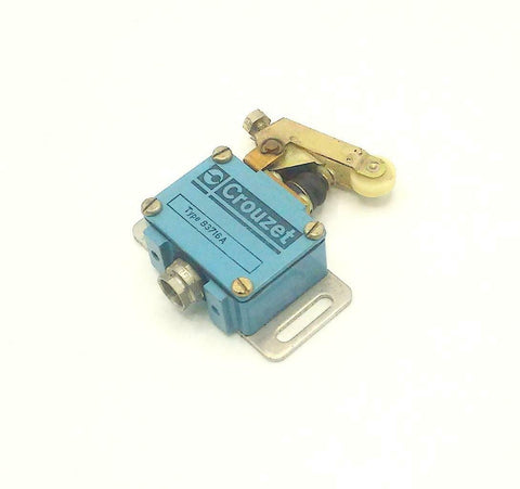 Crouzet 83716A Adjustable Roller Limit W/Mounting Brackets Switch 10 A