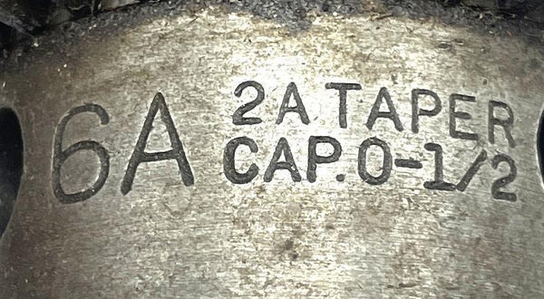 Jacobs No. 6A Keyed Drill Chuck 0-1/2" Capacity With 2A Taper 3/8 ...