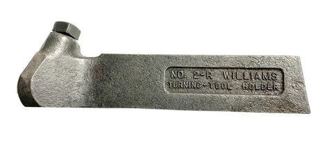 J.H. Williams No. 2-R Right Handed Metal Lathe Tool Holder 7" OAL