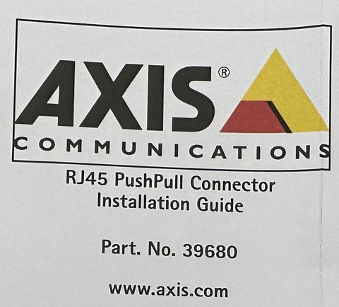 Axis 39680 Rj45 PushPull Connector