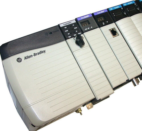 Complete Allen Bradley ControlLogix 1756 10 Slot PLC System 1756-PA72/