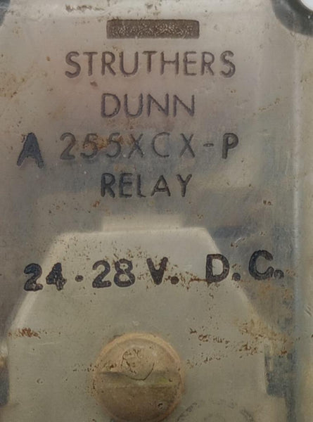 Struthers Dunn A255XCX-P Relay 24-28 VDC 3PDT | Surplus Select