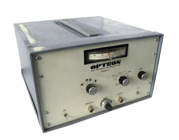 DIV. UNIVERSAL TECHNOLOGY INC. 501 OPTRON - SOLD AS IS
