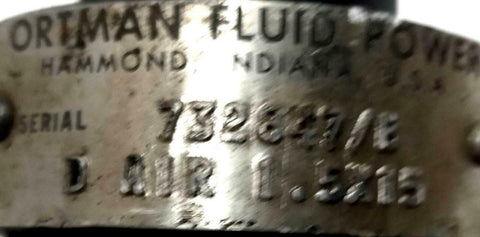 Ortman Fluid Power 732847/B Hydraulic Cylinder 23" Stroke