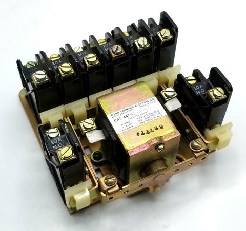 Ward Leonard 447-2842-23 8 Pole Relay 4 N.C. 4 N.O. – Surplus Select