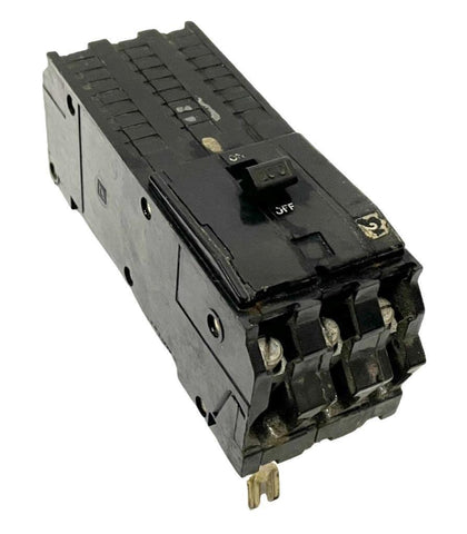 Square D Q13100 3 Pole Circuit Breaker 100A 240VAC 3 Phase Plug-In