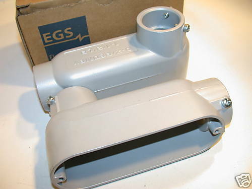 NEW BOX OF 2 O-Z GEDNEY CONDUIT 1 1/2" BODY LB-150A-TW