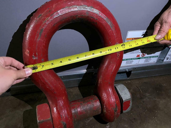 Crosby WLL 55t 55 Ton Anchor Shackle Bolt Type 2 1/2" Rigging Hoisting ...