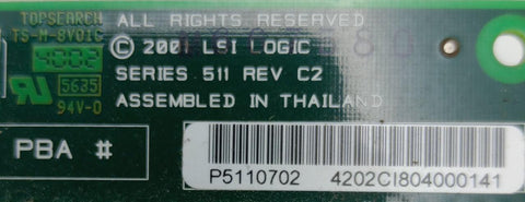 LSI Logic Series 511 REV C2 MegaRAID 4-Port IDE Controller Circuit Boa