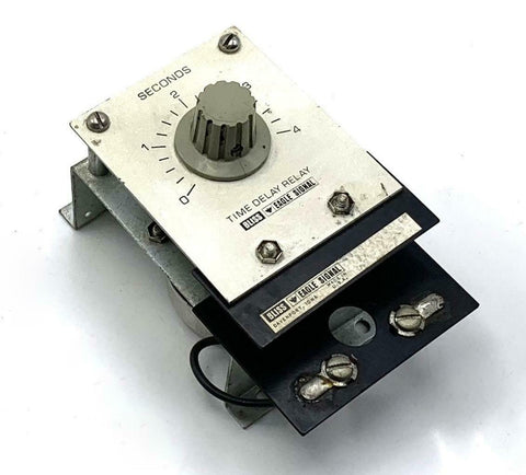 Bliss Eagle Signal E15450 Time Delay Relay 0-4 Seconds 120 Volts 15 RP
