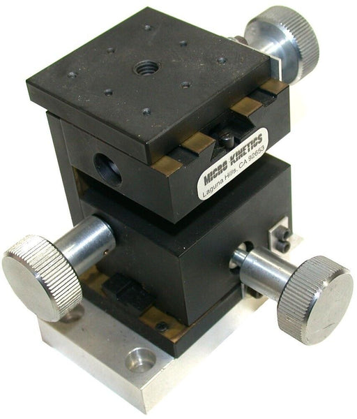 Micro Kinetics 3 Axis Linear Stage Dovetail Positioning Slide | Surplus ...