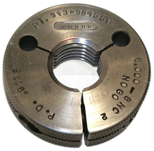 Qualified No Go Thread Ring Gage 1"-8 NC-2