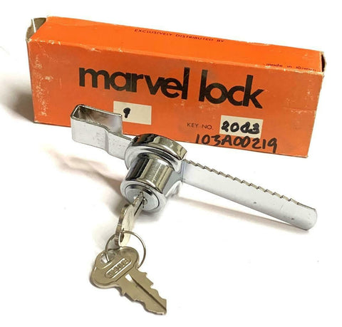 Marvel Lock 9 Sliding Glass Doors / Display Cases Ratchet Lock & Key S