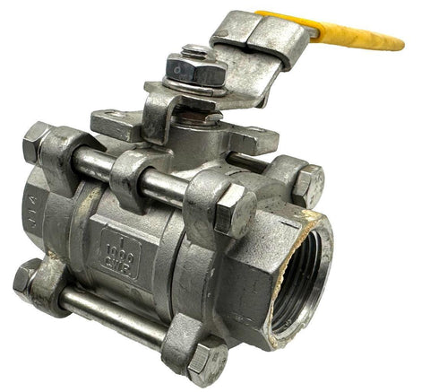 MAS G2 1" Stainless Full Port Ball Valve 1000 CWP