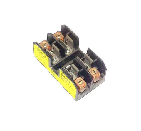 Buss Cooper Bussman BM6032B 2-Pole Fuse Block Holder 30 Amp 600 VAC ...