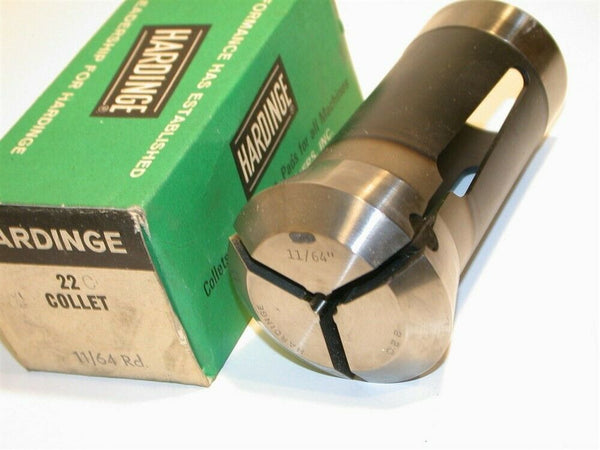 Up to 2 NEW 11/64" Hardinge 22C Collets Brown & Sharpe