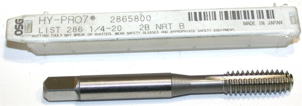 OSG Hy-Pro7 1/4-20 Thread Forming Bottom Tap 2865800 New