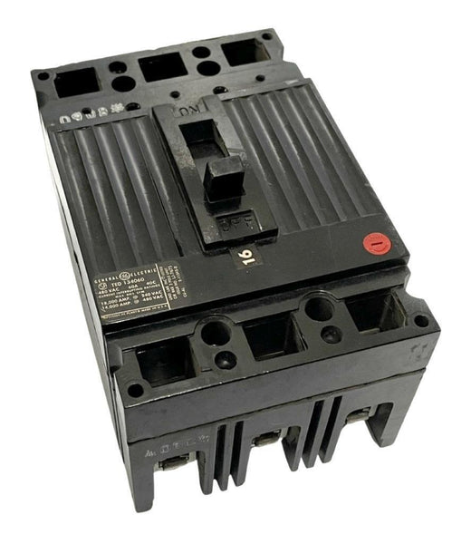 General Electric TED134060 3-Pole Circuit Breaker 60A 480V 3 Phase Bol