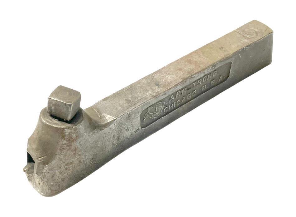 Armstrong No. 4-L Straight Shank Metal Lathe Turning Tool Holder 9" OA