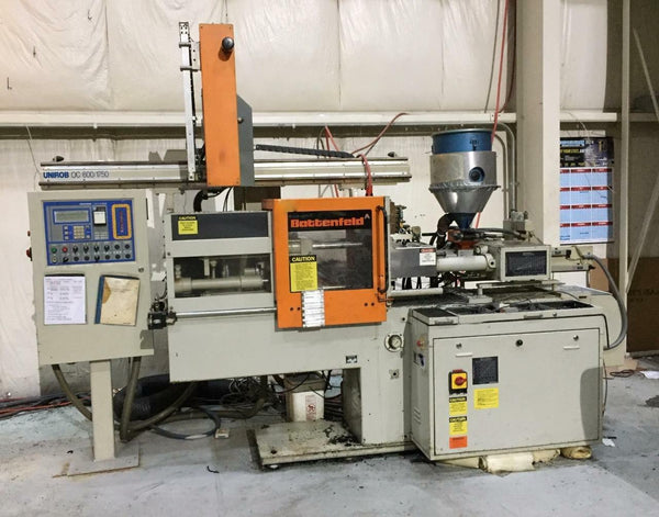BATTENFELD 22 TON INJECTION MOLDING MACHINE OC 600/1750 230V 3PH