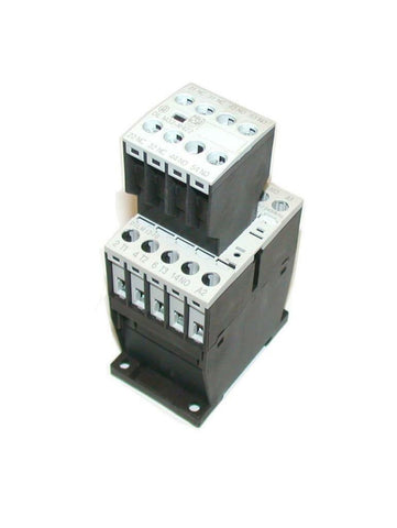 MOELLER DILM12-10 DIL M32-XH122 MOTOR STARTER W/AUXILIARY CONTACT 20 A