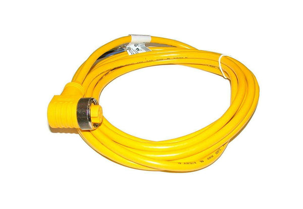 NEW TURCK YELLOW MINI-FAST MOLDED CORDSET CABLE MODEL WKM40-4M ...