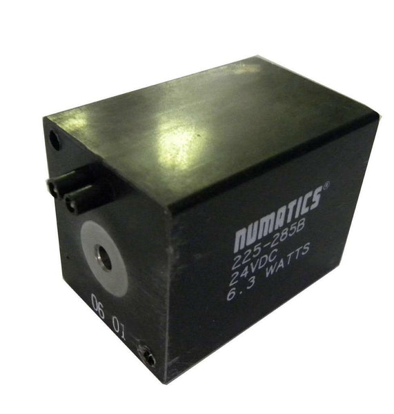 BRAND NEW NUMATICS SOLENOID VALVE COIL ONLY 24VDC 6.3W MODEL 225-285B