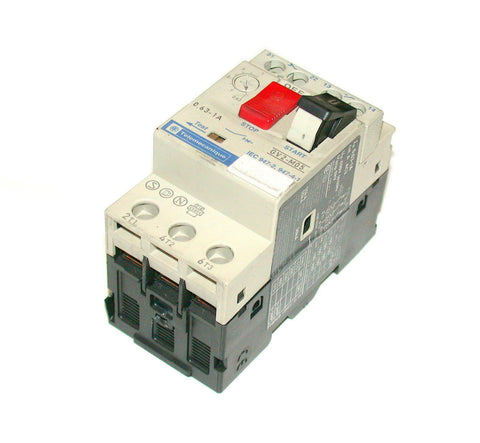 TELEMECANIQUE MOTOR OVERLOAD RELAY 0.63-1.0 AMP MODEL GV2-M05 | Surplus ...