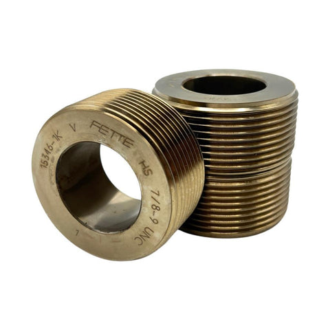 Fette HS 7/8-9 UNC Thread Rolling Dies 3-Piece Set 15346-1K
