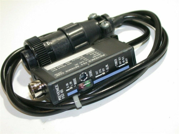 UP TO 2 KEYENCE PHOTOELECTRIC AMPLIFIER 65MM SENSORS FS2-65 FREE SHIPP