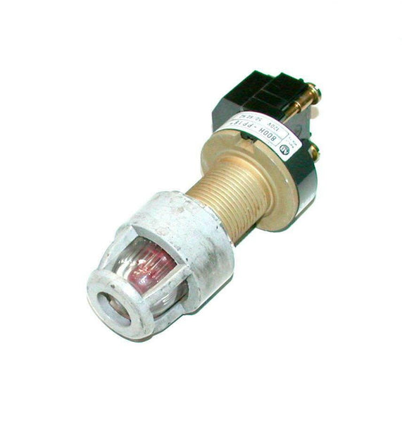 Allen Bradley 800H-PP16 Red Explosion Proof Pilot Light Indicator 120