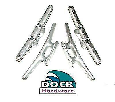NEW DOCK HARDWARE 12" GALVANIZED IRON DOCK CLEAT