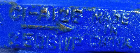 Sure-Flow 1" YT250J Iron Y-Strainer Valve 250SWP