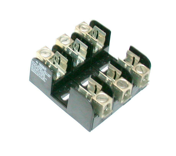 New Gould 20303 3-Pole Fuse Holder Block 30 Amp 250 VAC