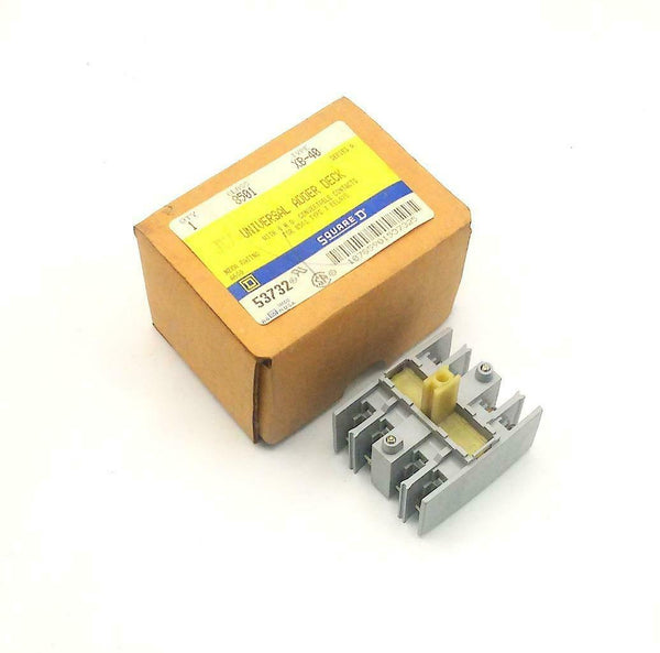 New Square D 8501XB-40 Relay Universal Adder Deck 10 Amp Series A ...